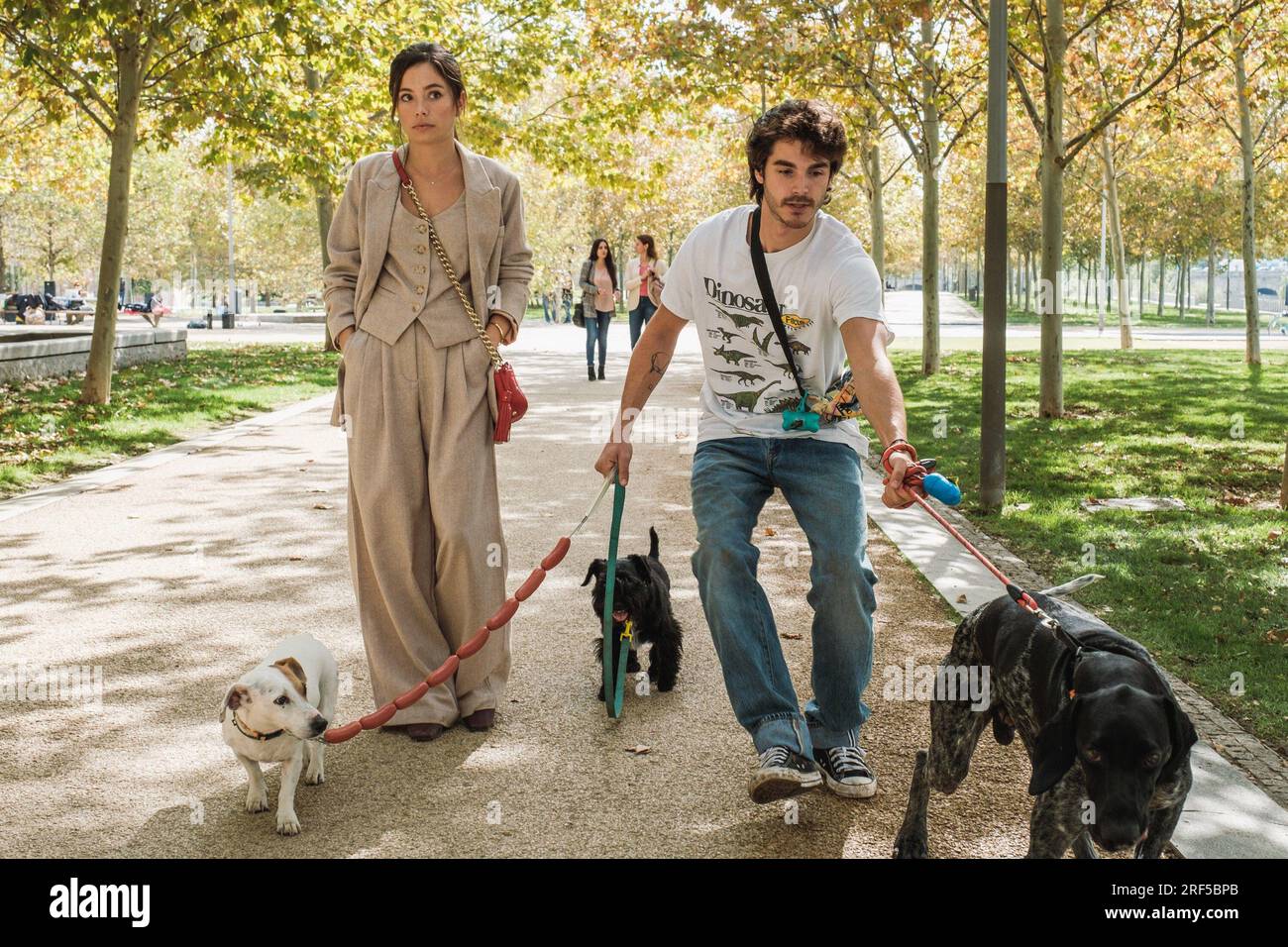 Une HISTOIRE PARFAITE, (alias un cuento PERFECTO), de gauche à droite : Anna Castillo, Alvaro ...