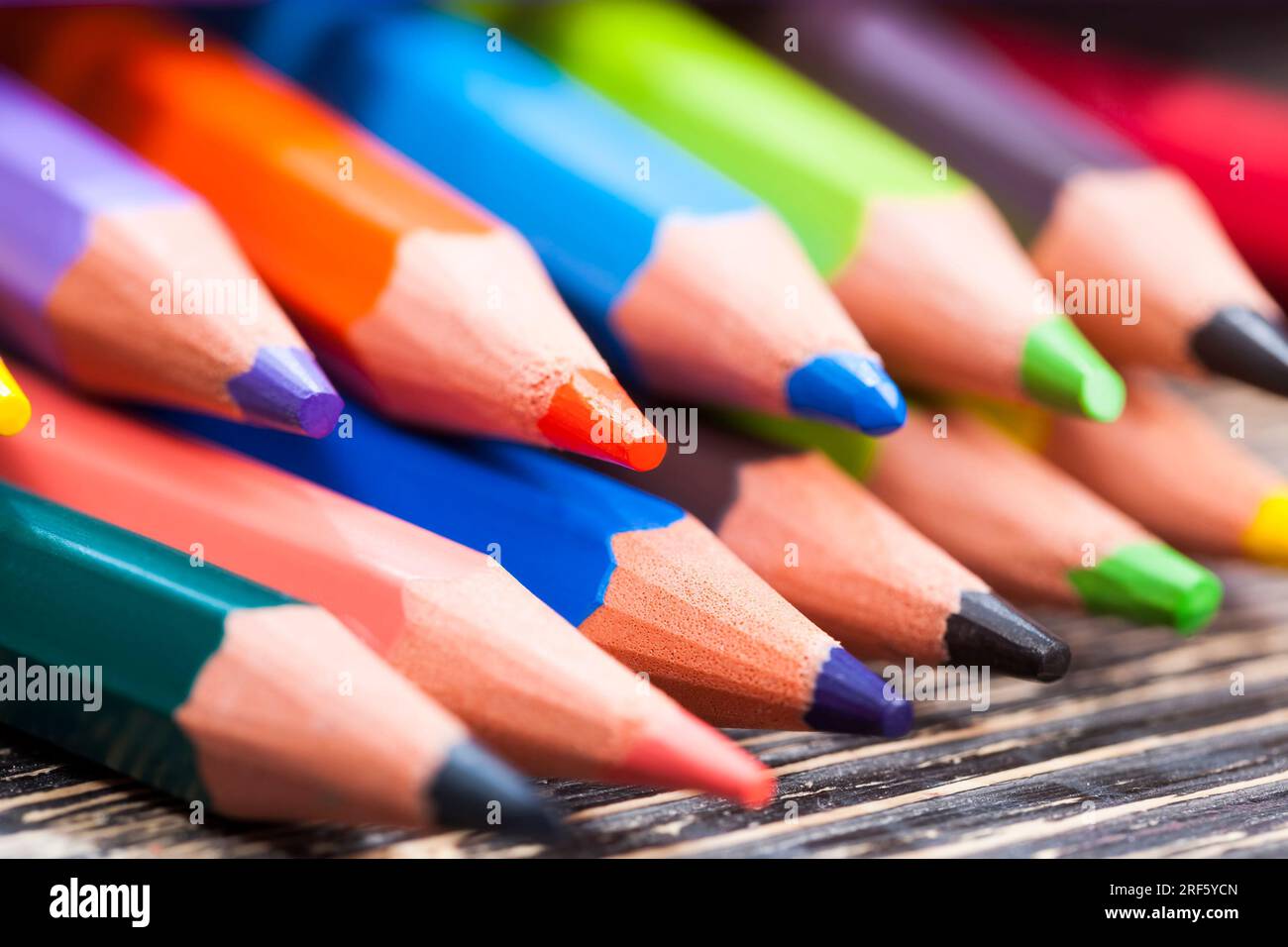 Different ballpoint colours Banque de photographies et d’images à haute ...