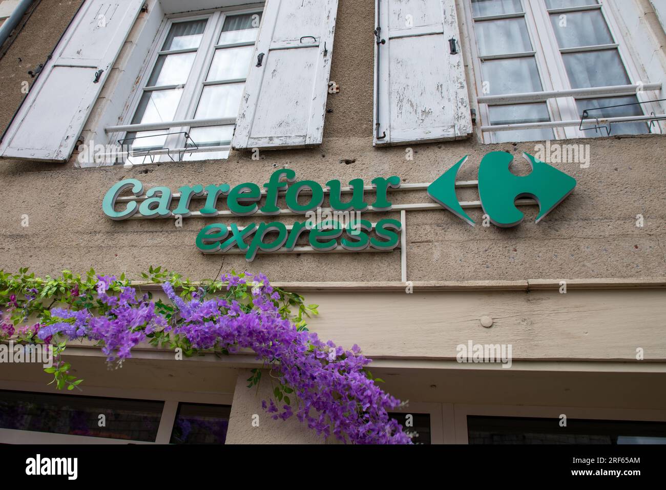 Logo carrefour express Banque de photographies et d’images à haute ...