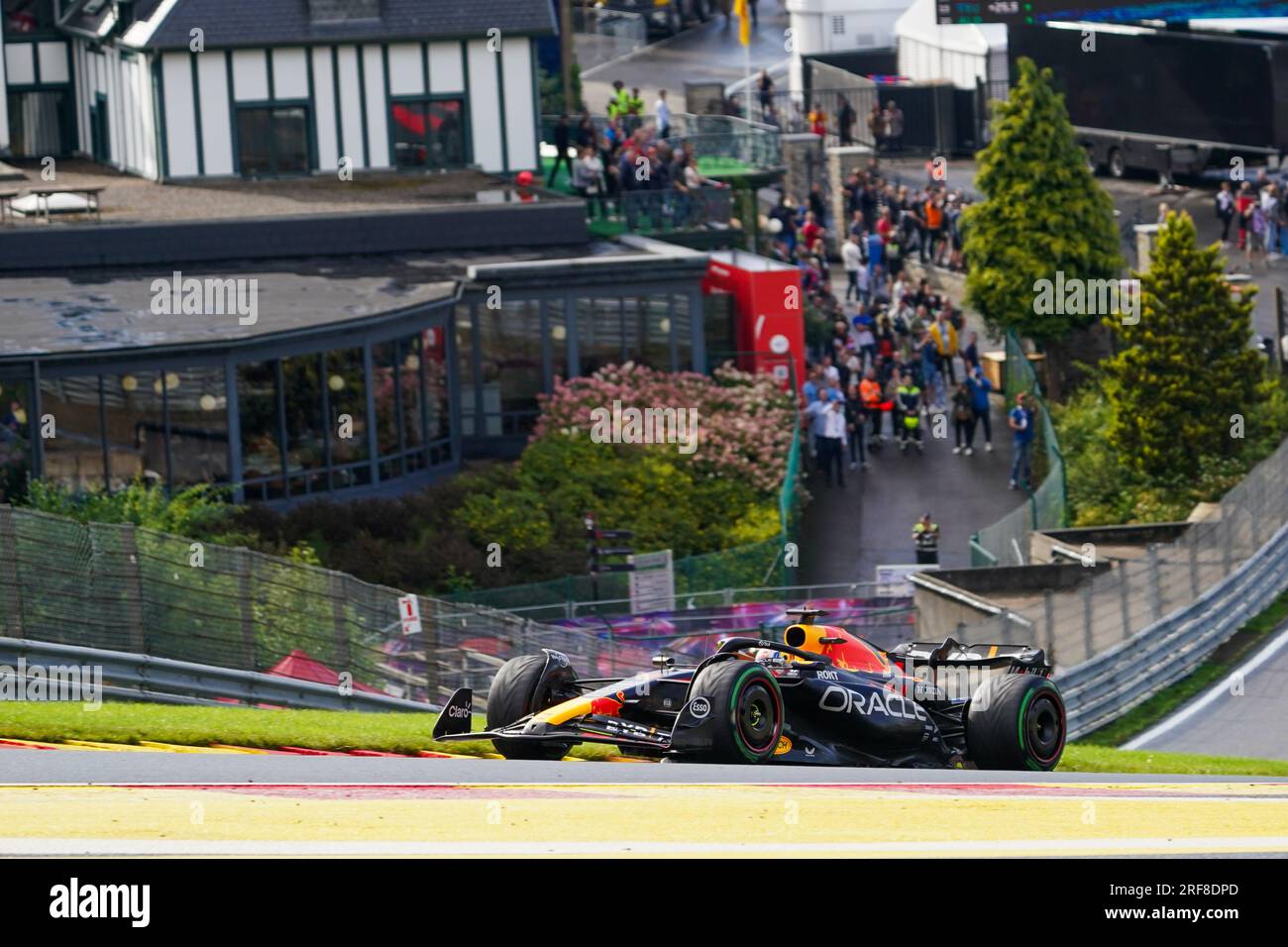 Max Verstappen des pays-Bas au volant de la (1) Oracle Red Bull Racing ...