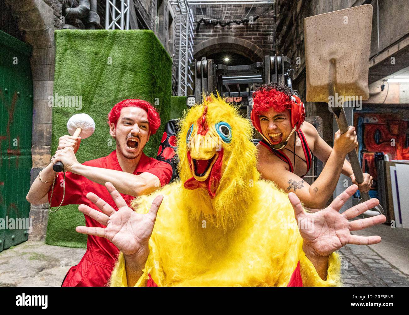 Édimbourg, Royaume-Uni. 01 août 2023 photo : de gauche à droite : les ...