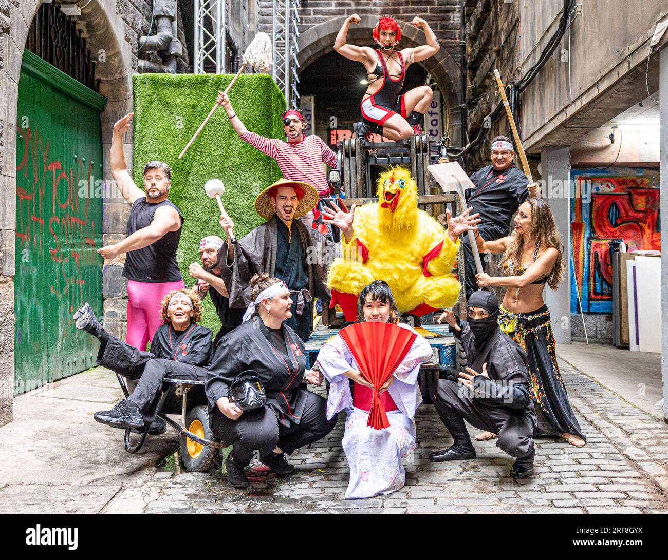 Édimbourg, Royaume-Uni. 01 août, 2023 photo : de gauche à droite les ...