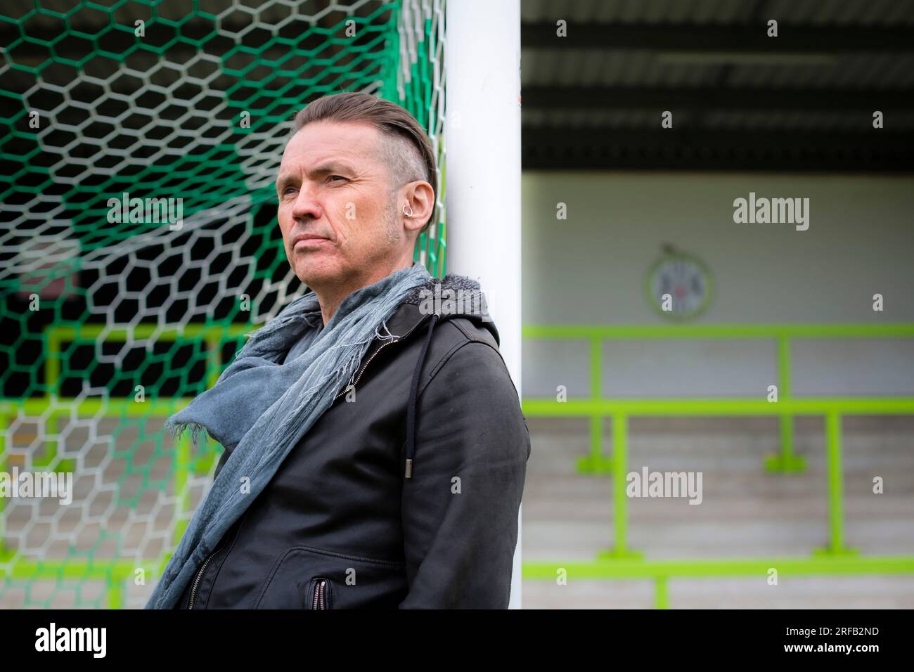 Portrait de Dale Vince, fondateur d'Ecotricity, Stroud et président du ...