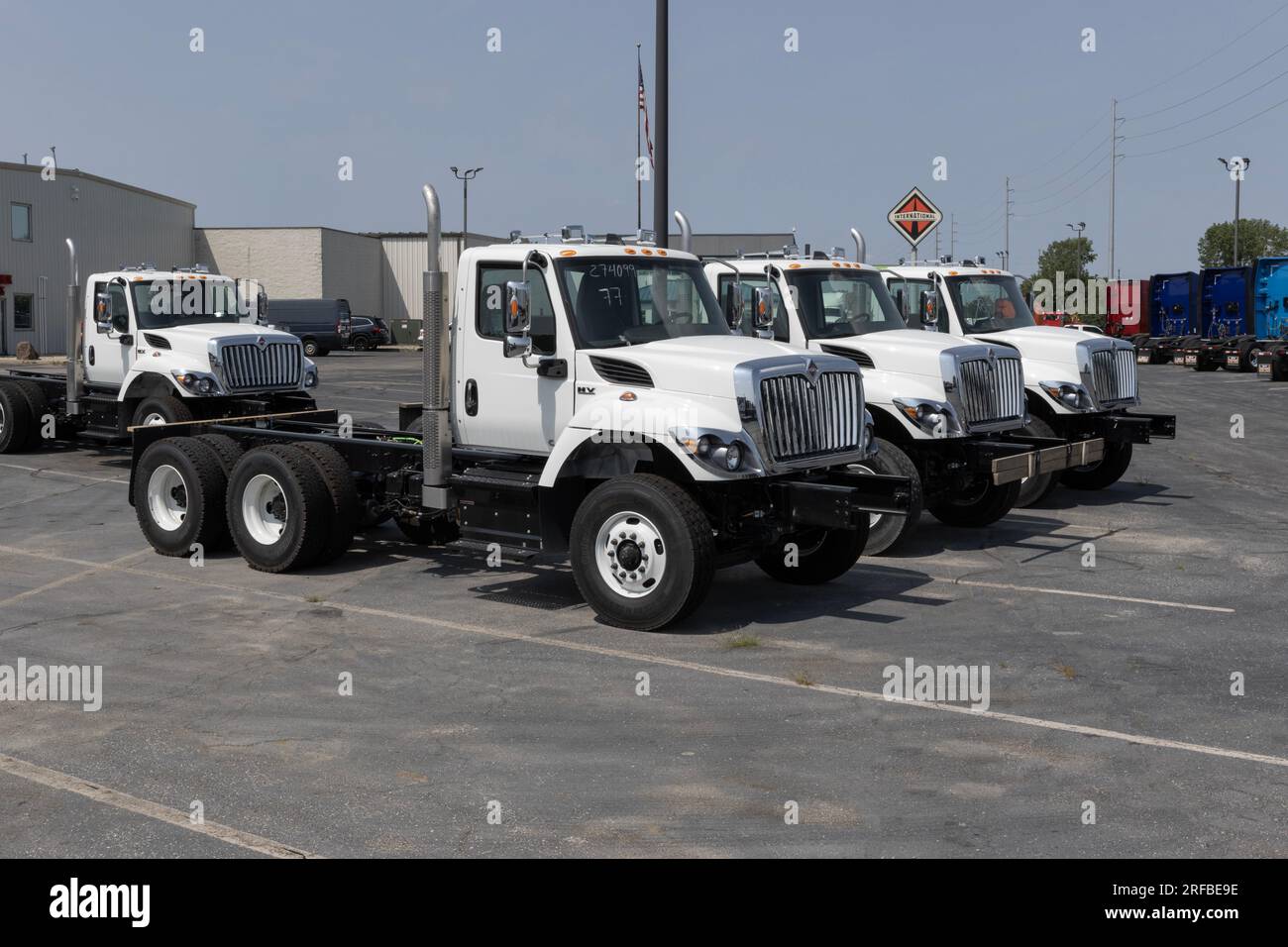 Camion hv international Banque de photographies et d’images à haute ...
