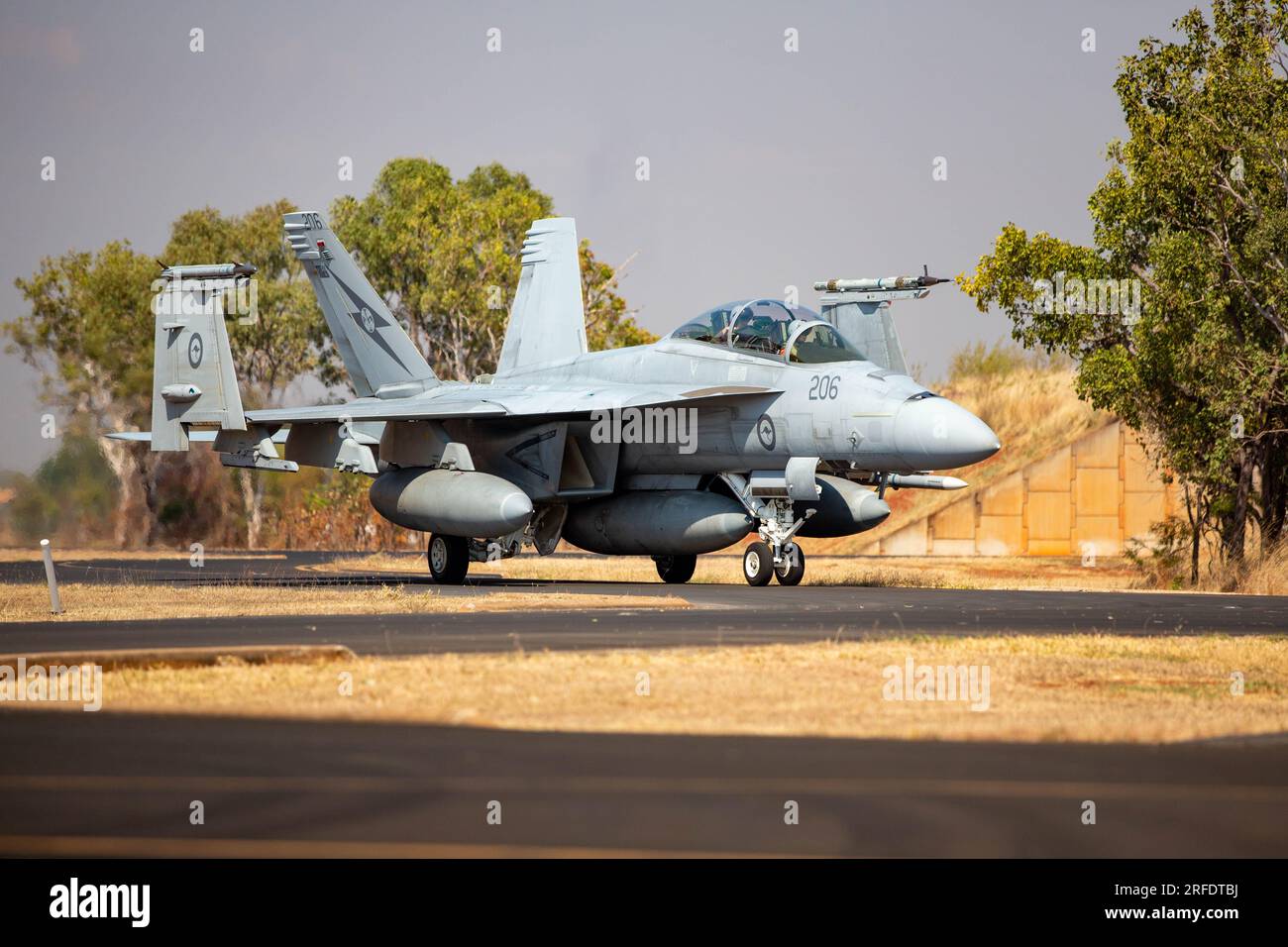 Un F/A-18F Super Hornet de la Royal Australian Air Force (RAAF) du No ...