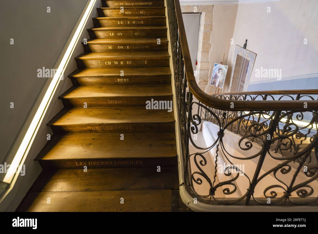 France, Yonne, Saint-Sauveur-en-Puisaye, Musée Collette créé à l ...