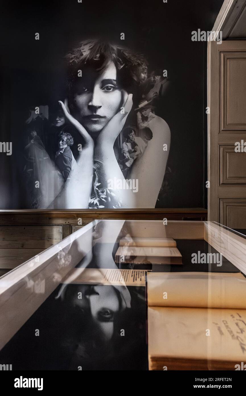 France, Yonne, Saint-Sauveur-en-Puisaye, Musée Collette créé à l ...