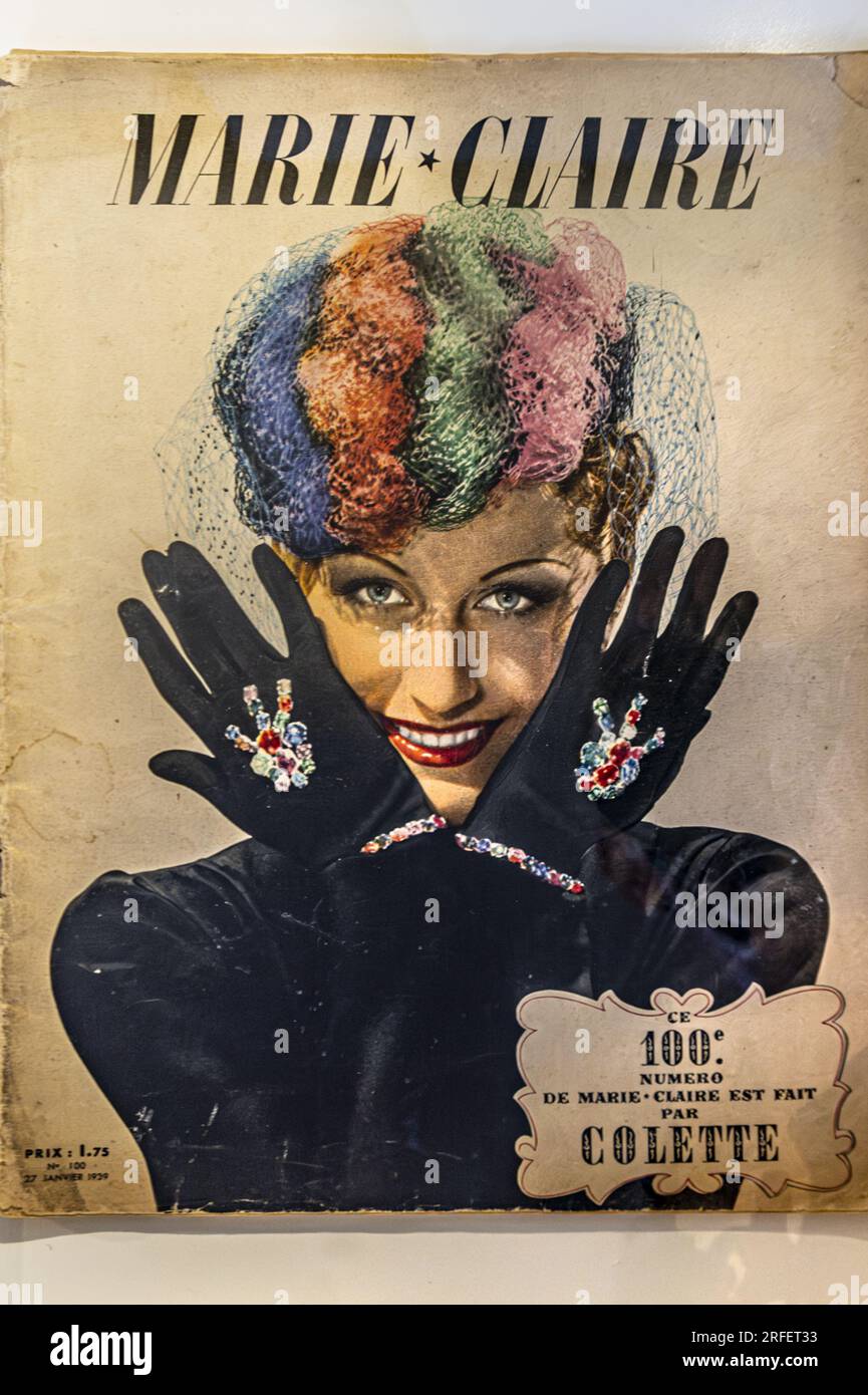 France, Yonne, Saint-Sauveur-en-Puisaye, Musée Collette créé à l ...