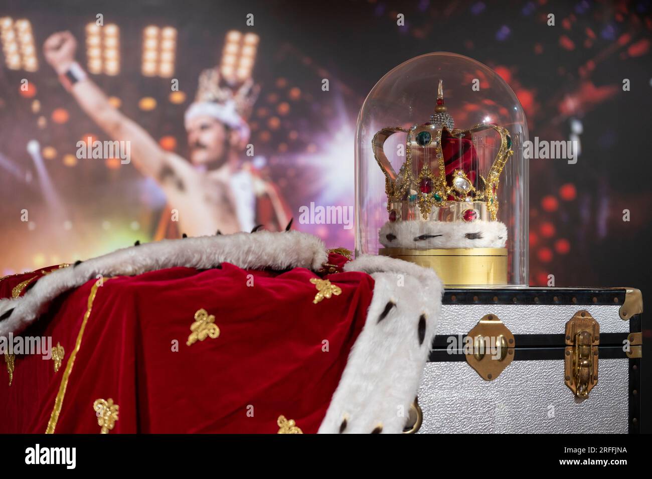 Sotheby's, Londres, Royaume-Uni. 3 août 2023. Une exposition du contenu ...