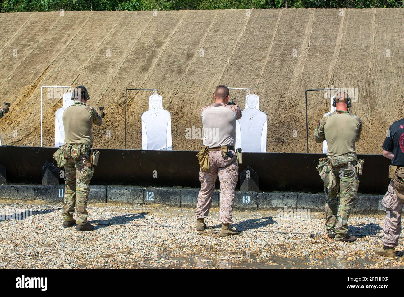 ÉTATS-UNIS Les Marines et les Royal Marines Commandos britanniques ...