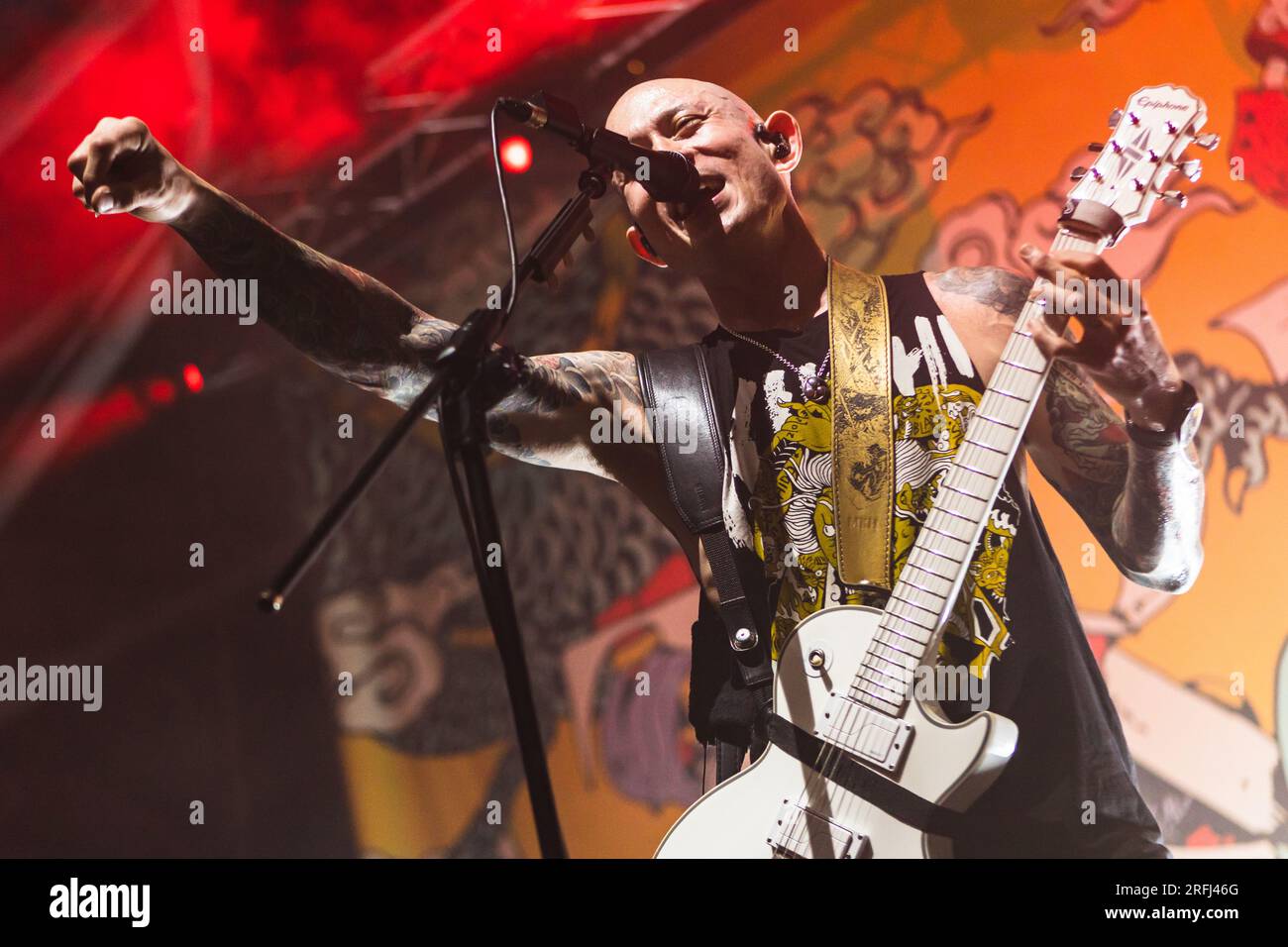 Thrash metal band heavy metal band Banque de photographies et d’images ...