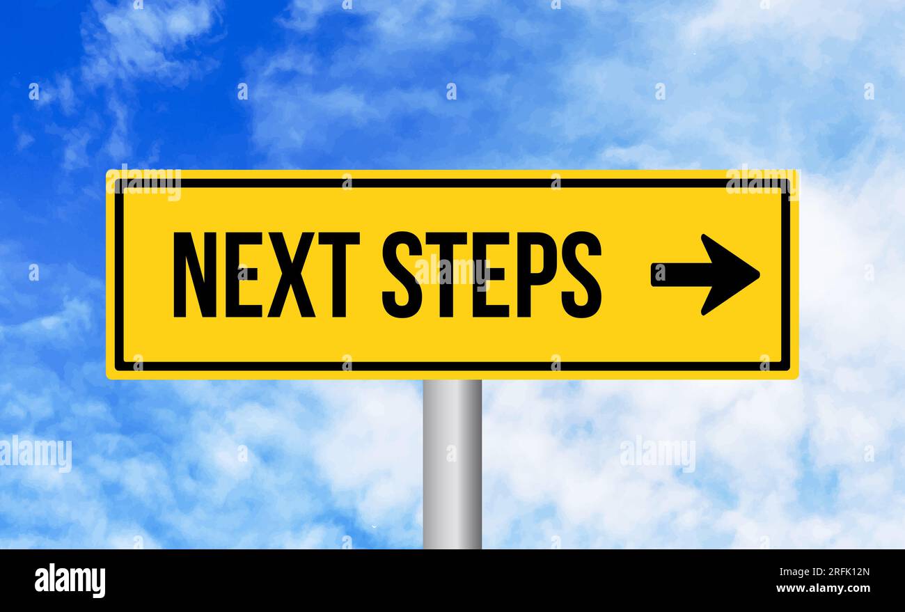 Next steps Banque de photographies et d’images à haute résolution - Alamy