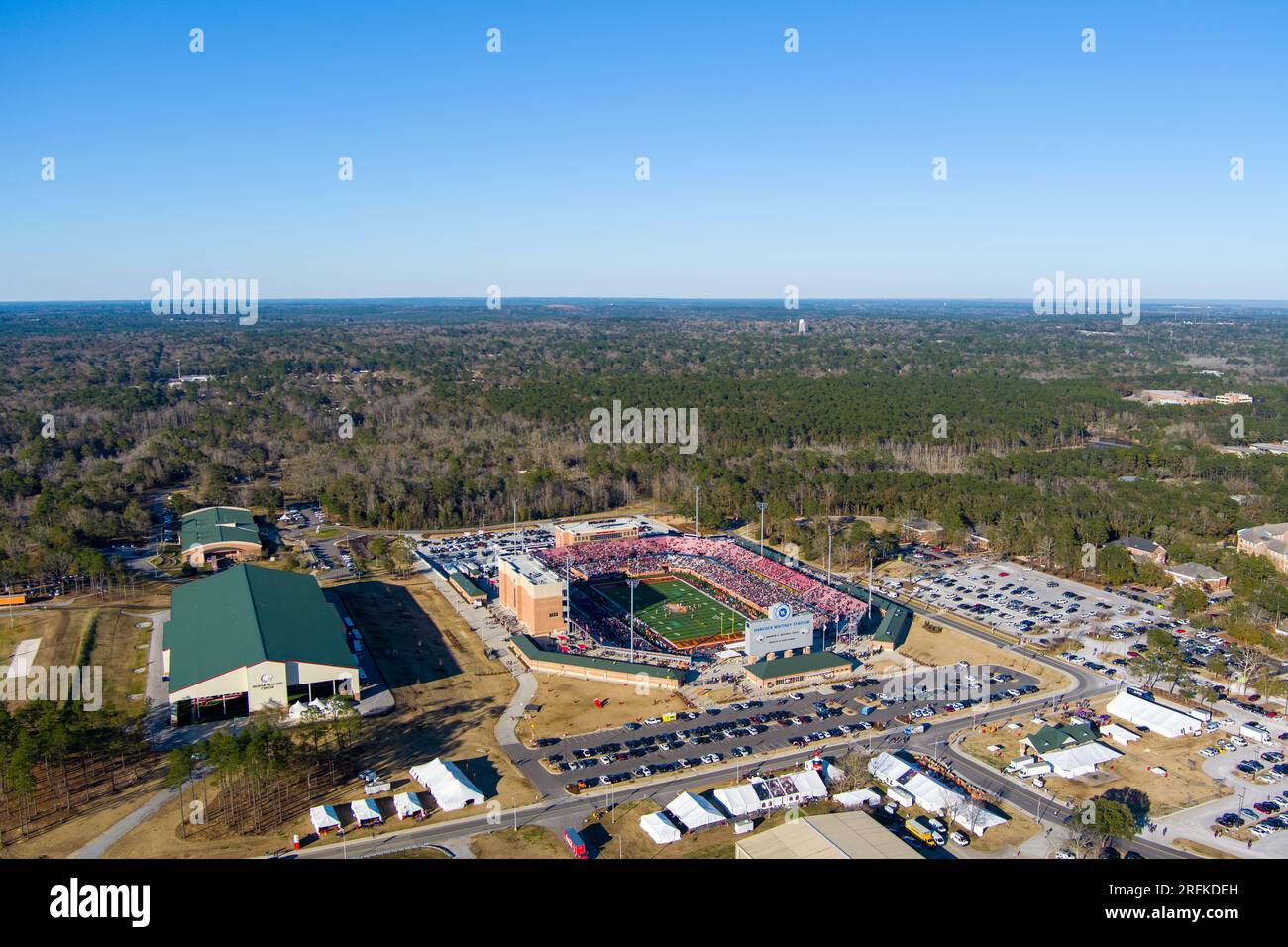 College football stadium Banque de photographies et d’images à haute ...