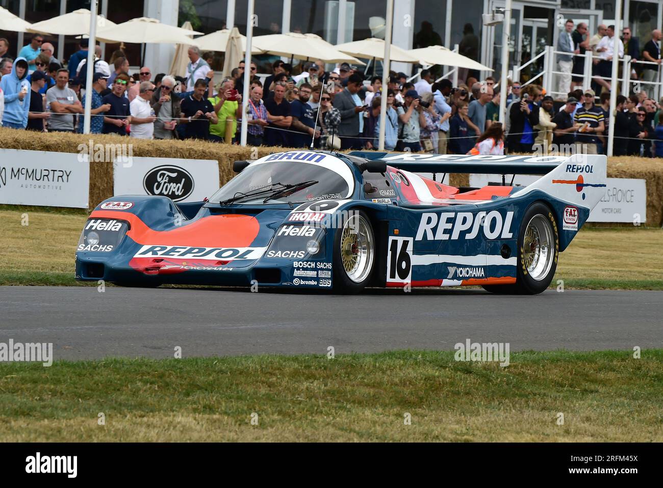 Christopher Wilson, Porsche 962C, 75 ans de Porsche, prototypes, 75 ans ...