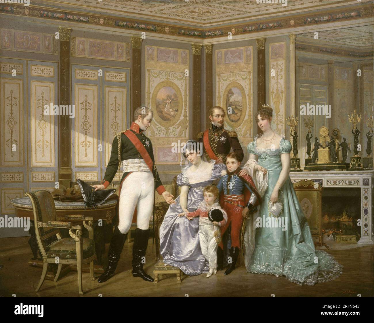 Le tsar Alexandre Ier de Russie avec Joséphine de Beauharnais (ancienne ...