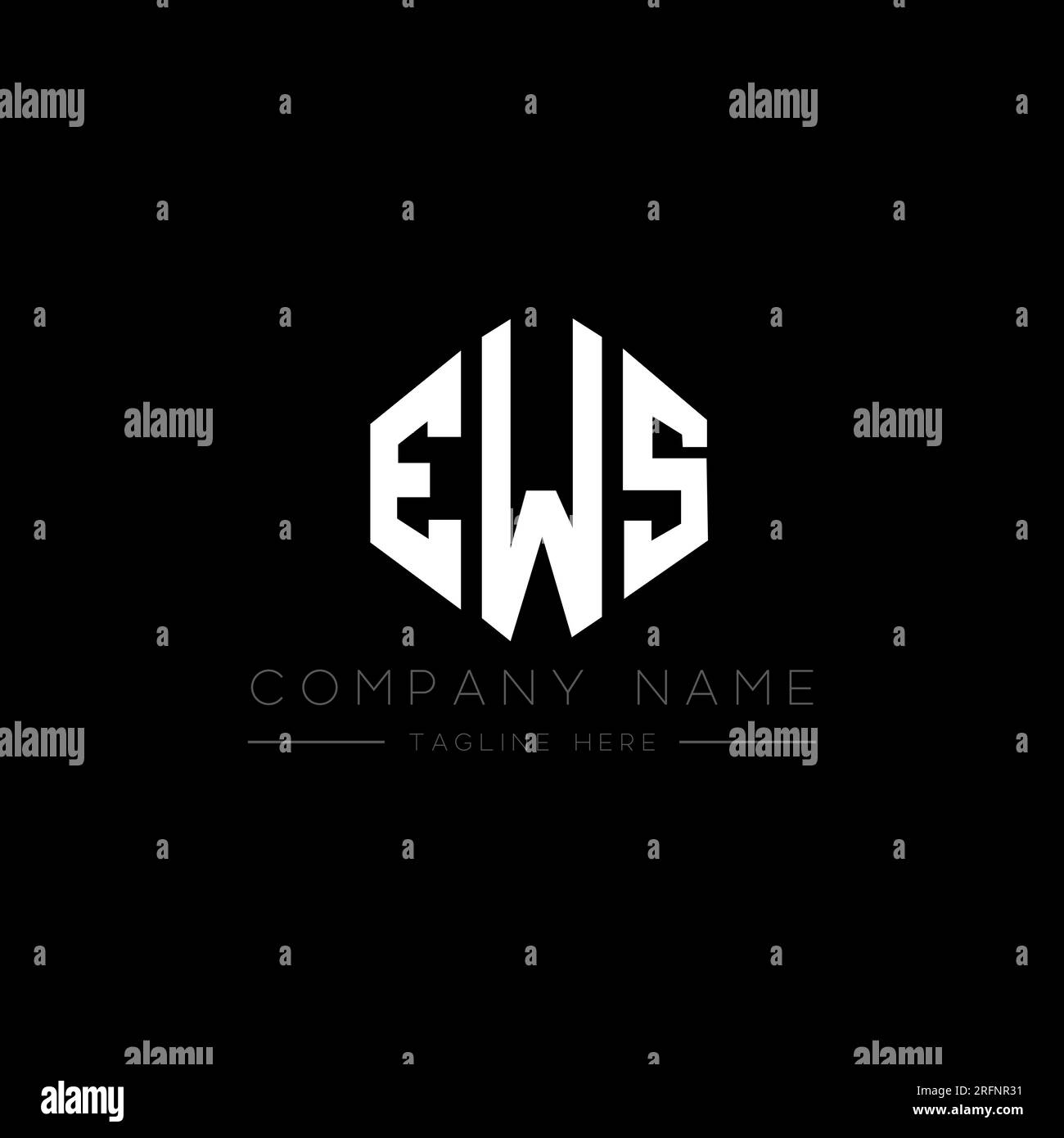 Ews logo Banque d'images noir et blanc - Alamy