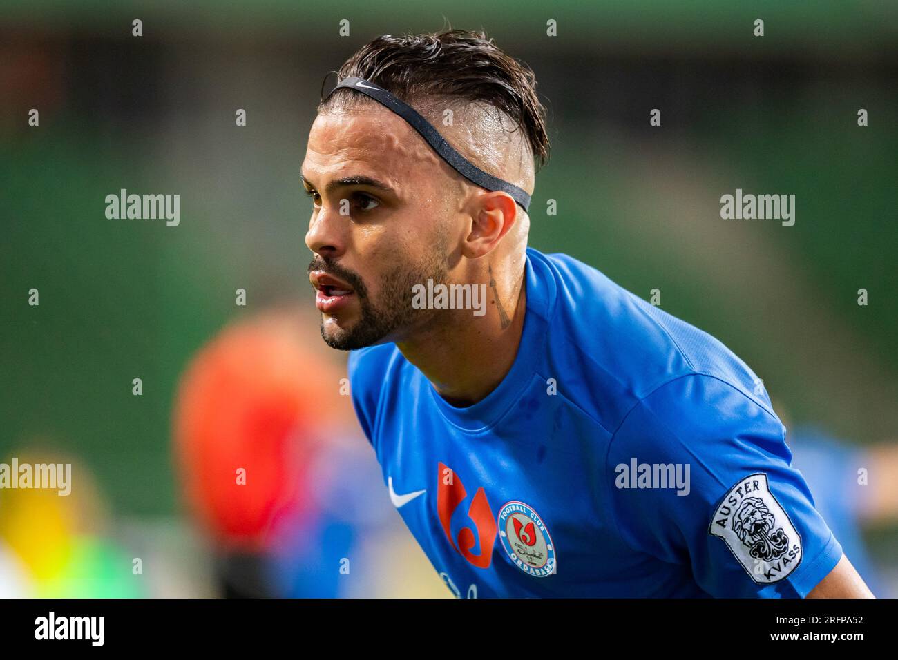 Varsovie, Pologne. 03 août 2023. AURO Alvaro da Cruz Junior du FC ...
