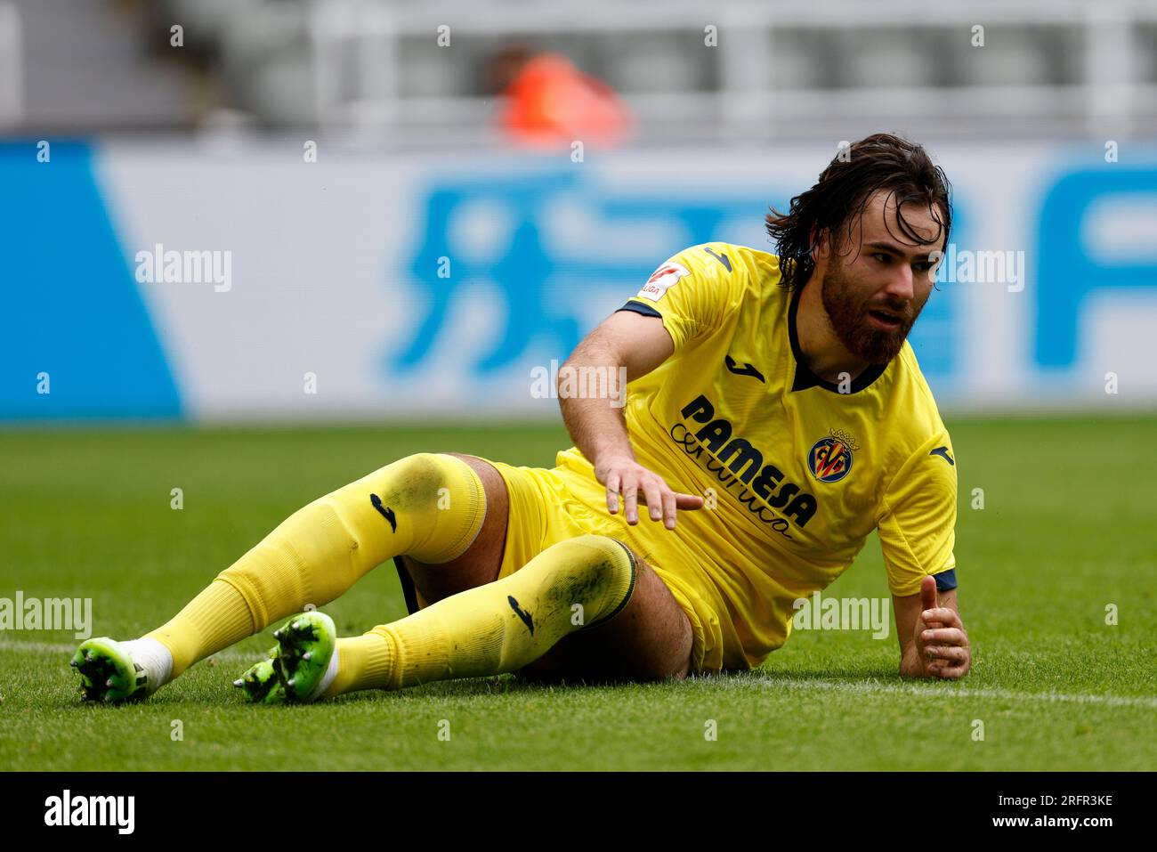 Ben Brereton Diaz de Villarreal pendant le match de la coupe Sela à St ...
