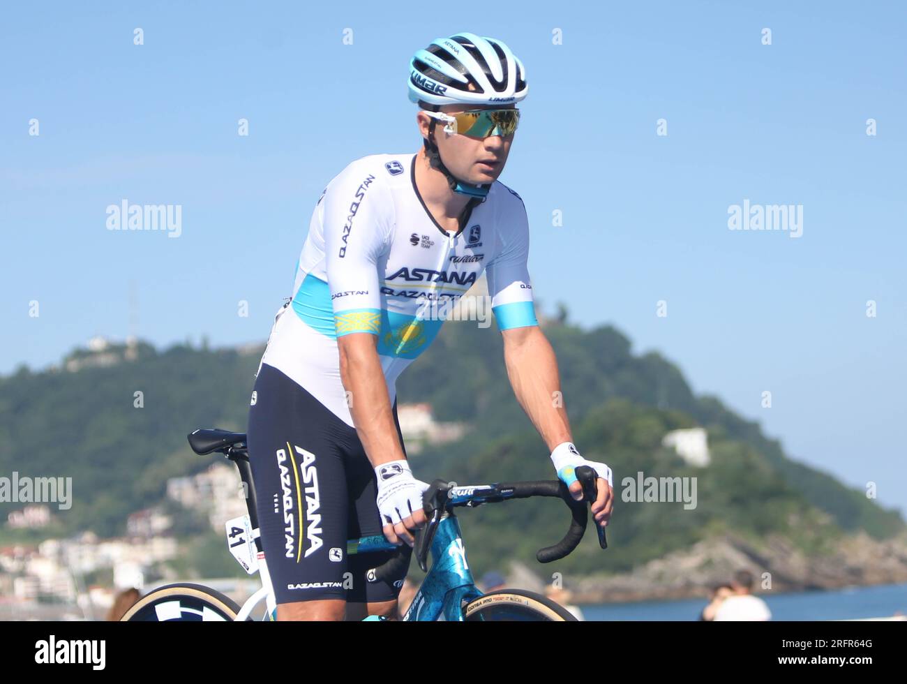 LUTSENKO Alexey d'Astana Qazaqstan vainqueur par équipe lors de la Clasica San Sebastian 2023 ...
