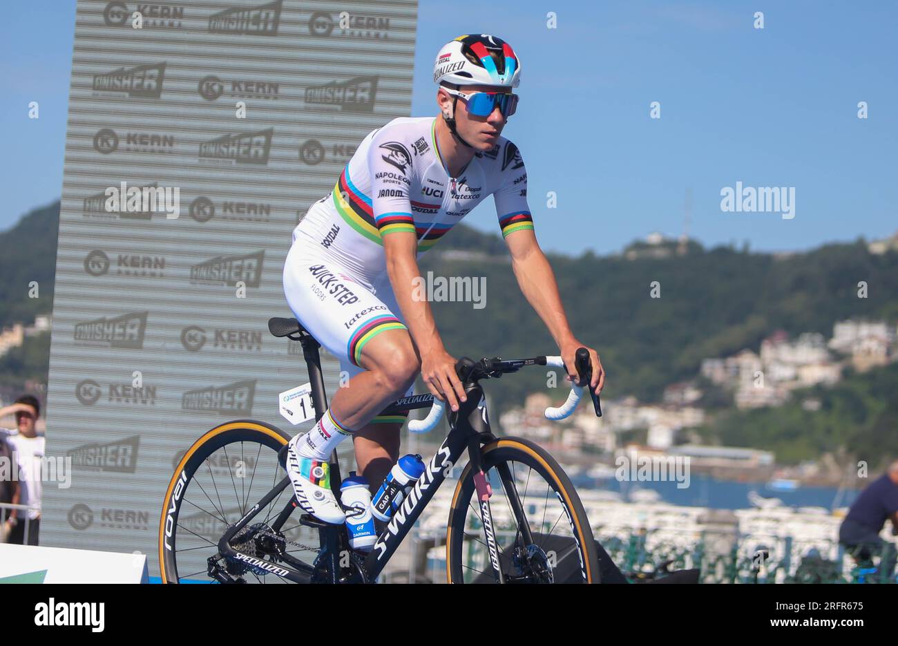 Remco Evenepoel de Soudal - Quick Step, vainqueur lors de la course ...
