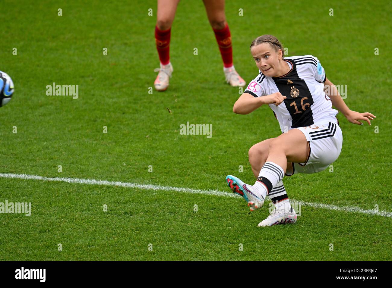 Leuven, Belgique. 30 juillet 2023. Paulina Platner (16 ans) d'Allemagne ...