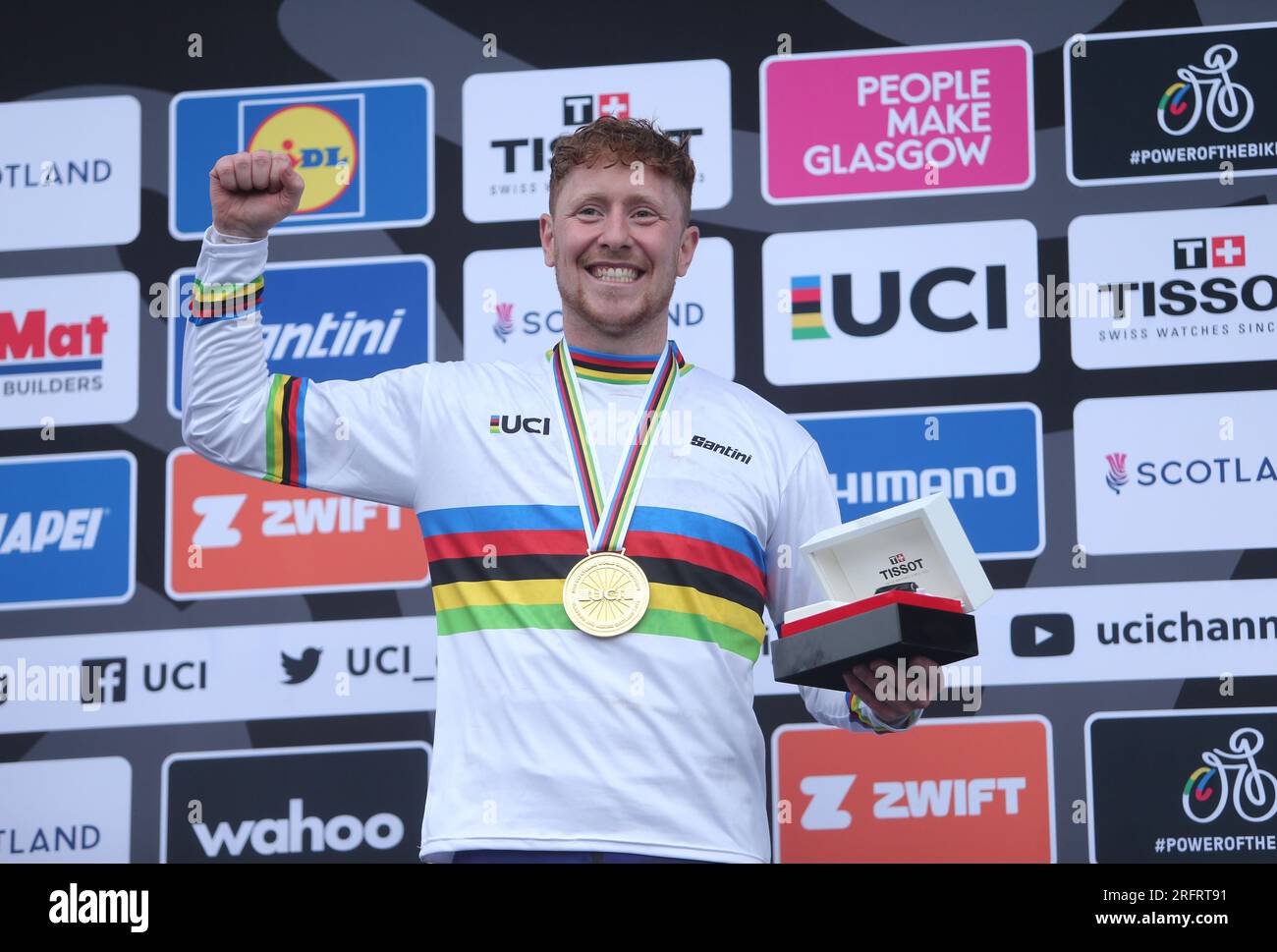 Championnats du monde de cyclisme uci 2023 descente vtt Banque de photographies et d’images à ...