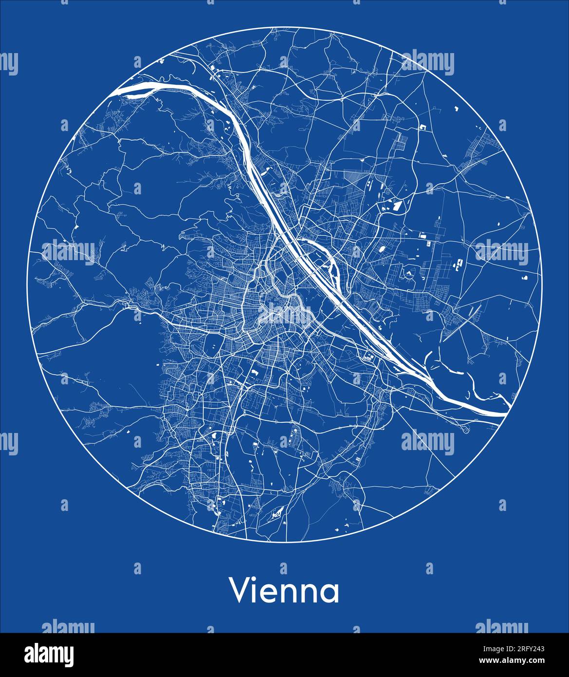 Vienne map Banque de photographies et d’images à haute résolution - Alamy