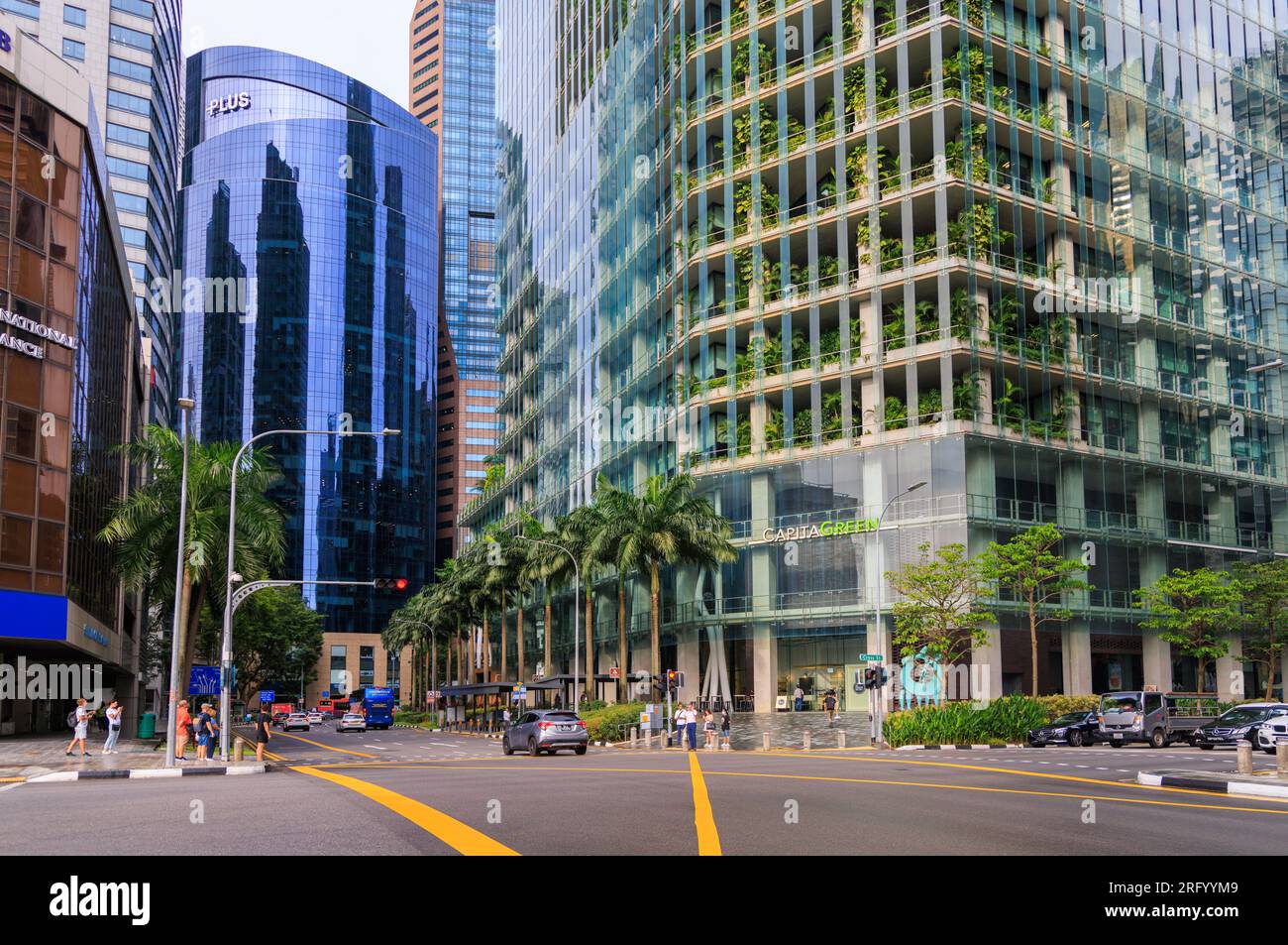 Raffles city tower singapore Banque de photographies et d’images à ...