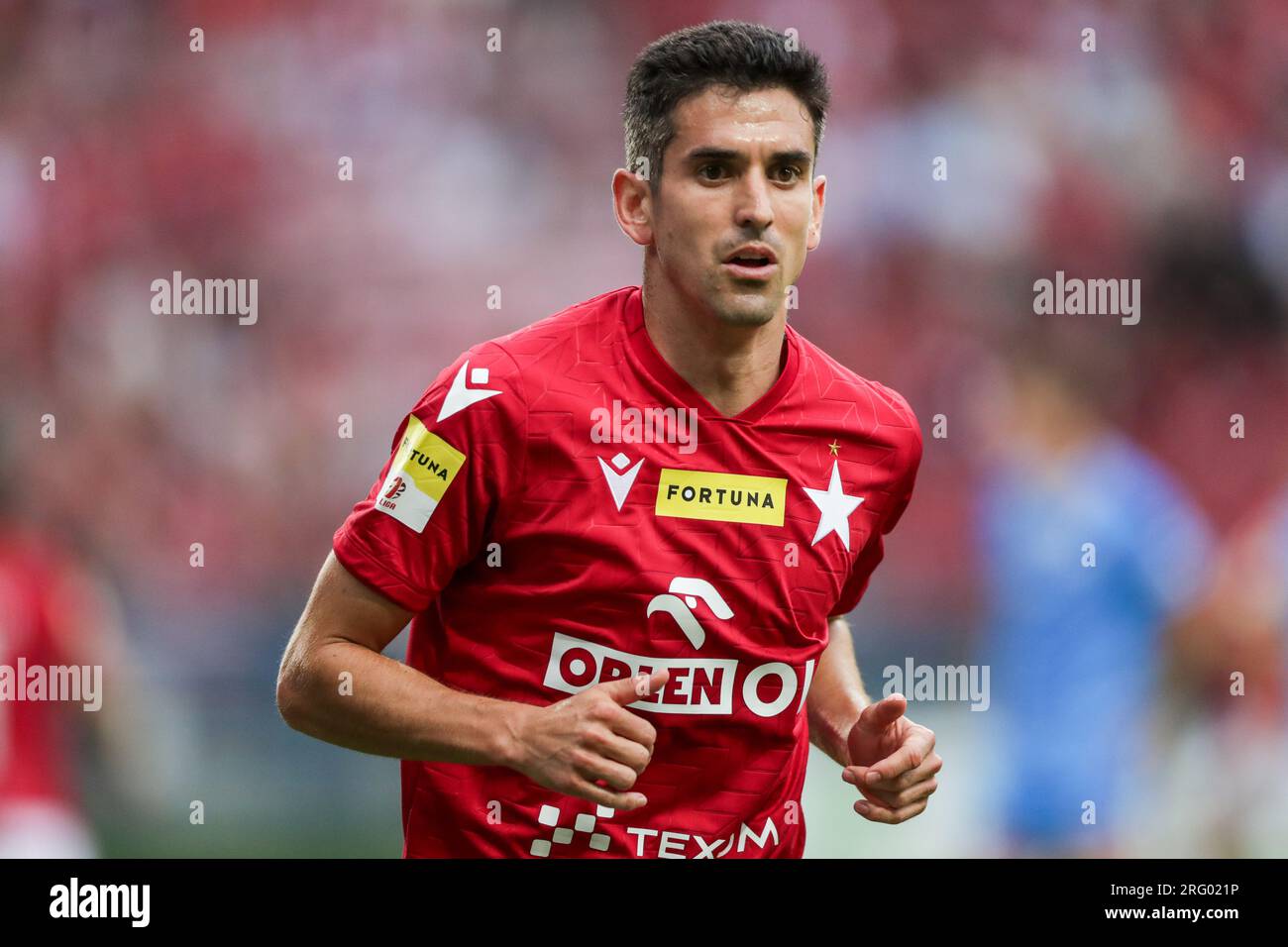 Jesus Alfaro de Wisla Krakow vu lors du match de football Fortuna 1 ...