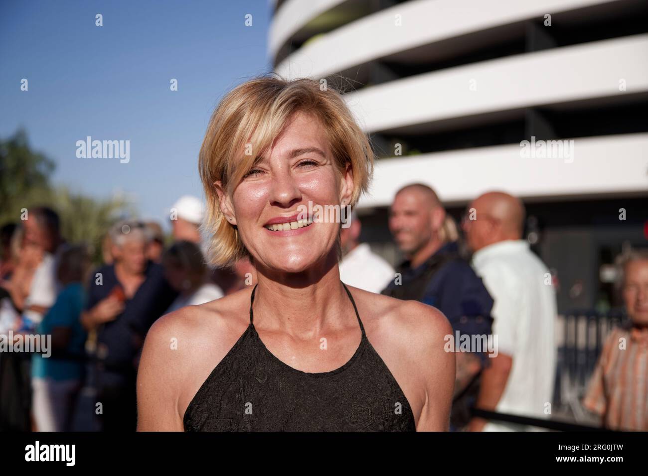 Cap d'Agde, France.25 juin 2023. Caroline Riou participe au festival ...