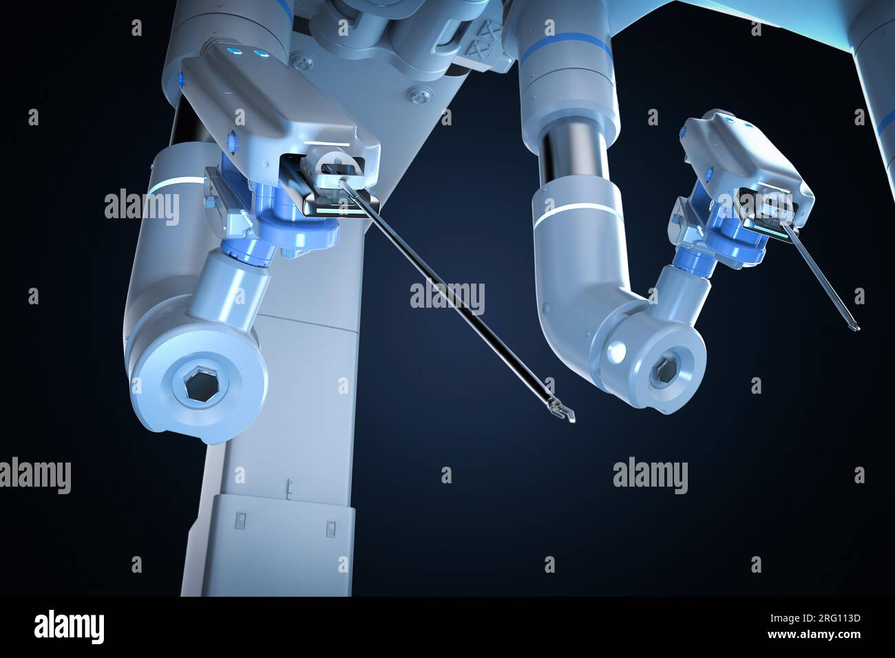 Robot assisted surgery Banque de photographies et d’images à haute ...