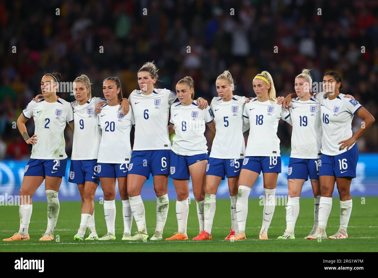 Joueuses anglaises lors du match de la coupe du monde féminine FIFA ...