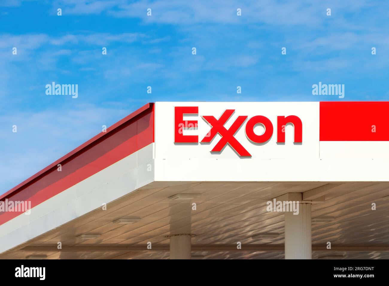 Logo exxon Banque de photographies et d’images à haute résolution - Alamy