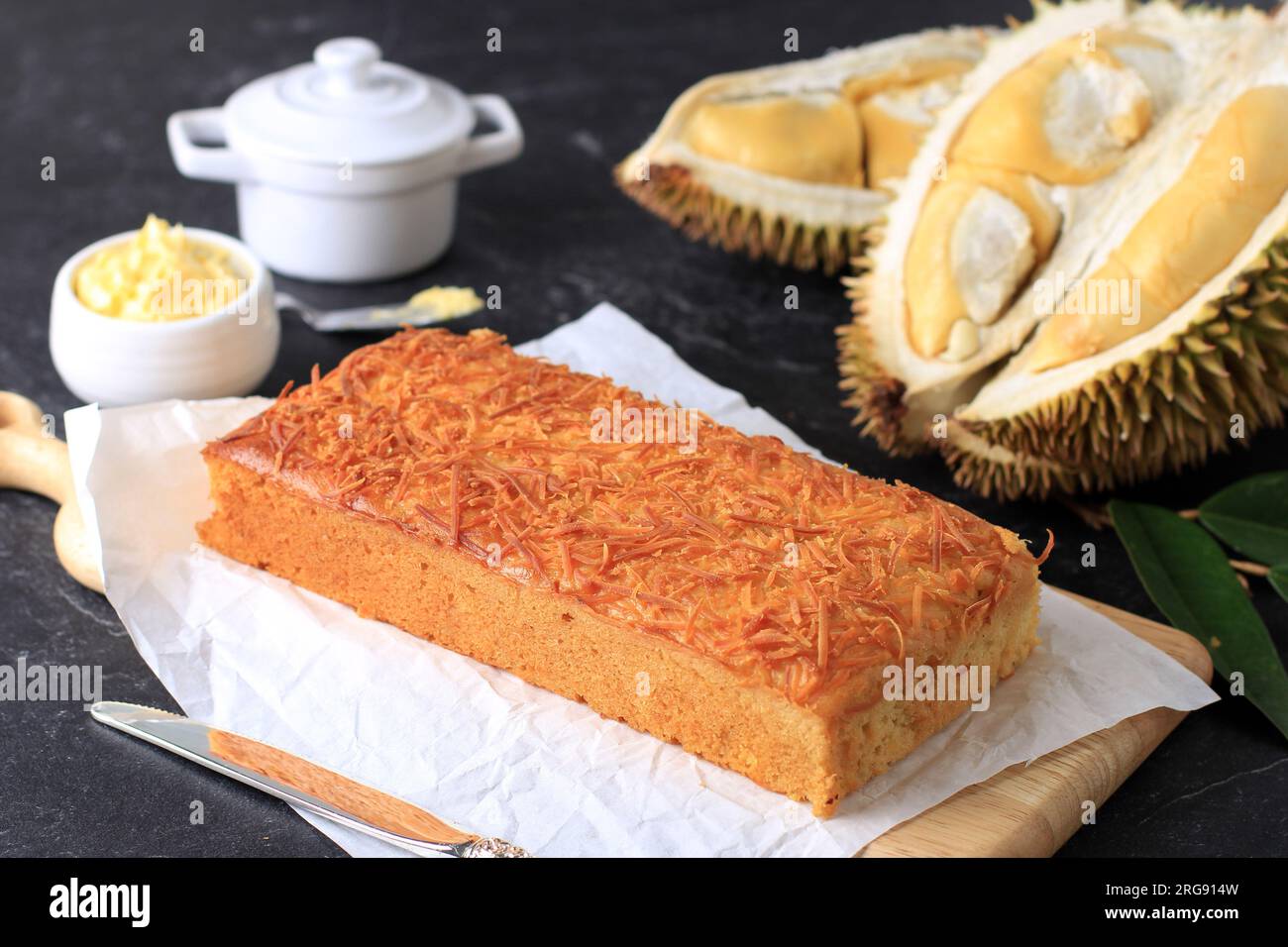 Durian cake Banque de photographies et d’images à haute résolution - Alamy