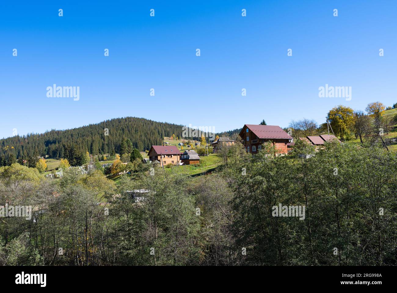 Les carpates en ukraine Banque de photographies et d’images à haute ...