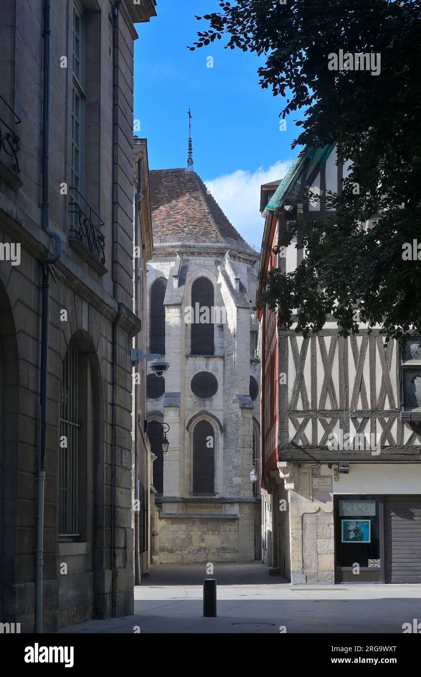 Le centre-ville historique, Dijon FR Photo Stock - Alamy
