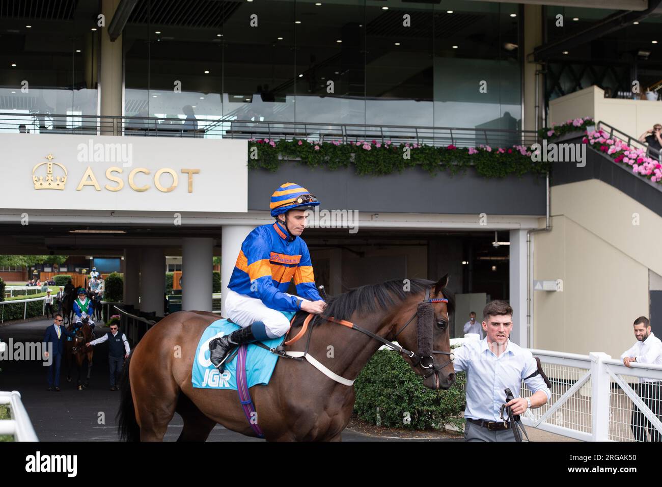 Ascot, Berkshire, Royaume-Uni. 28 juillet 2023. Horse OneForTheGutter ...