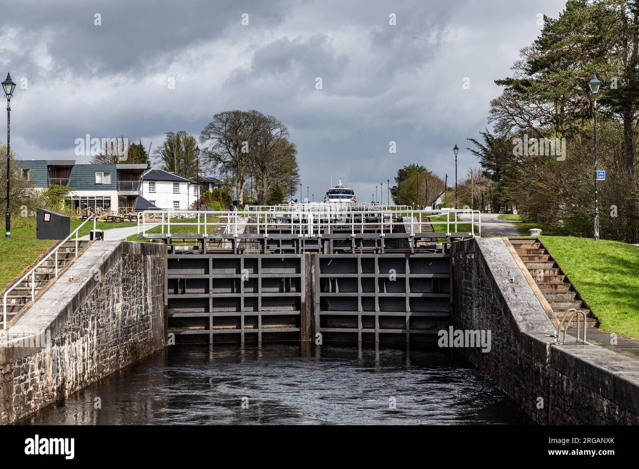 Neptunes staircase caledonian canal Banque de photographies et d’images ...