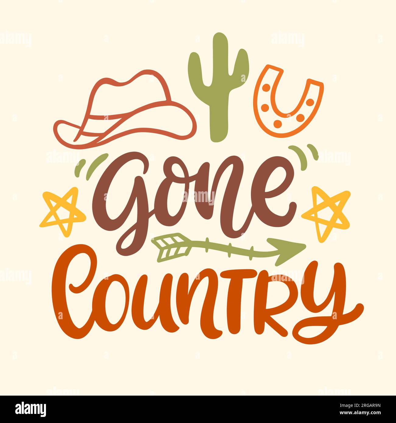 Ferme devenue sauvage Banque d'images vectorielles - Alamy