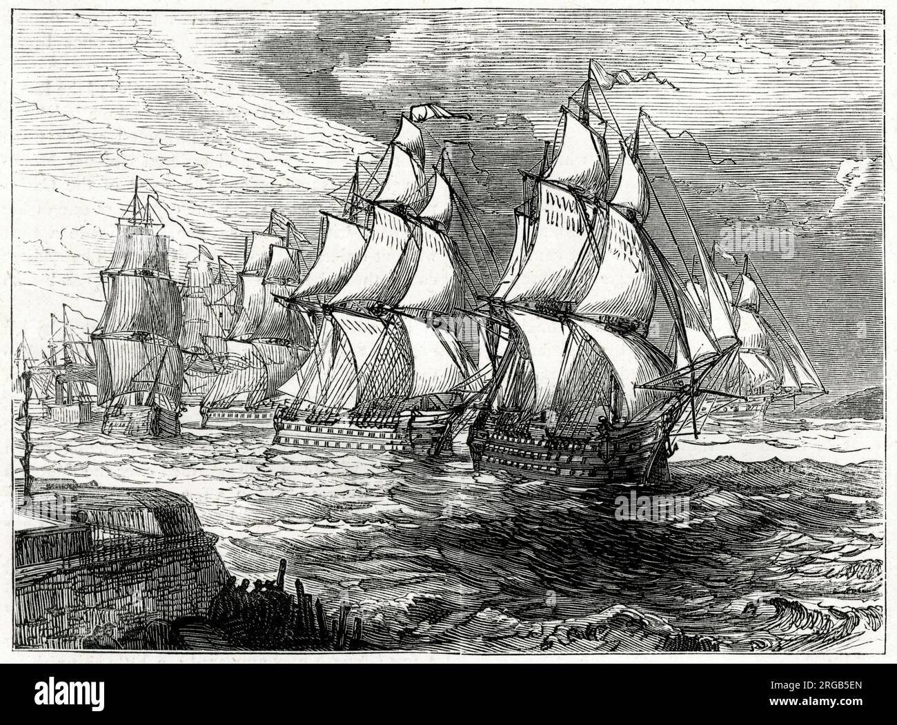 First opium war 1839 1842 Banque de photographies et d’images à haute ...