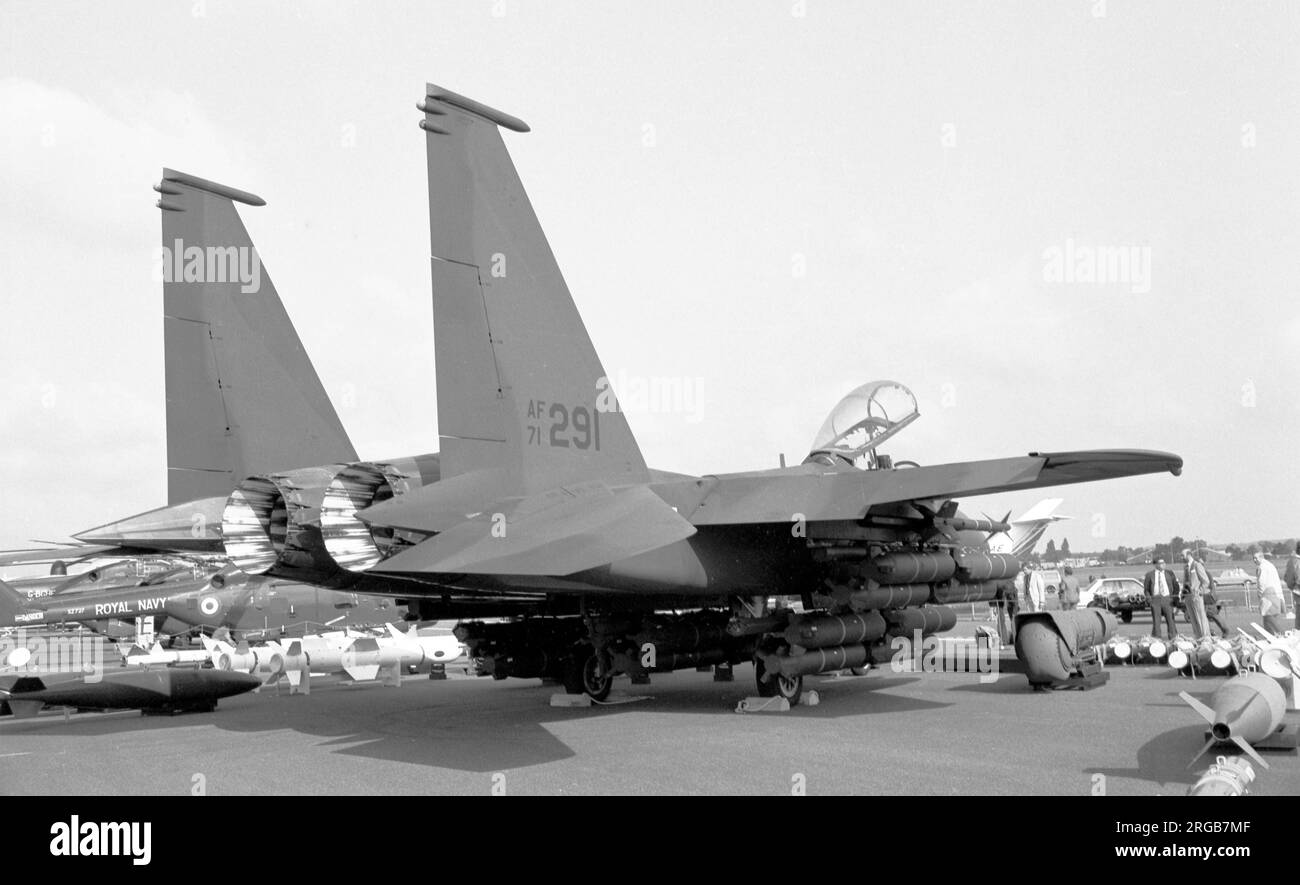 McDonnell Douglas F-15E Strike Eagle 71-0291 (msn 0012/B002), au SBAC ...