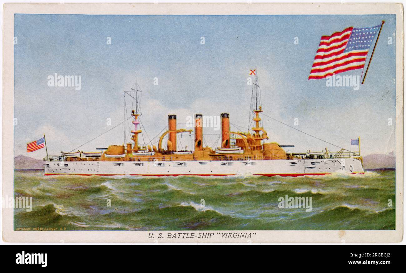 Uss virginia Banque de photographies et d’images à haute résolution - Alamy