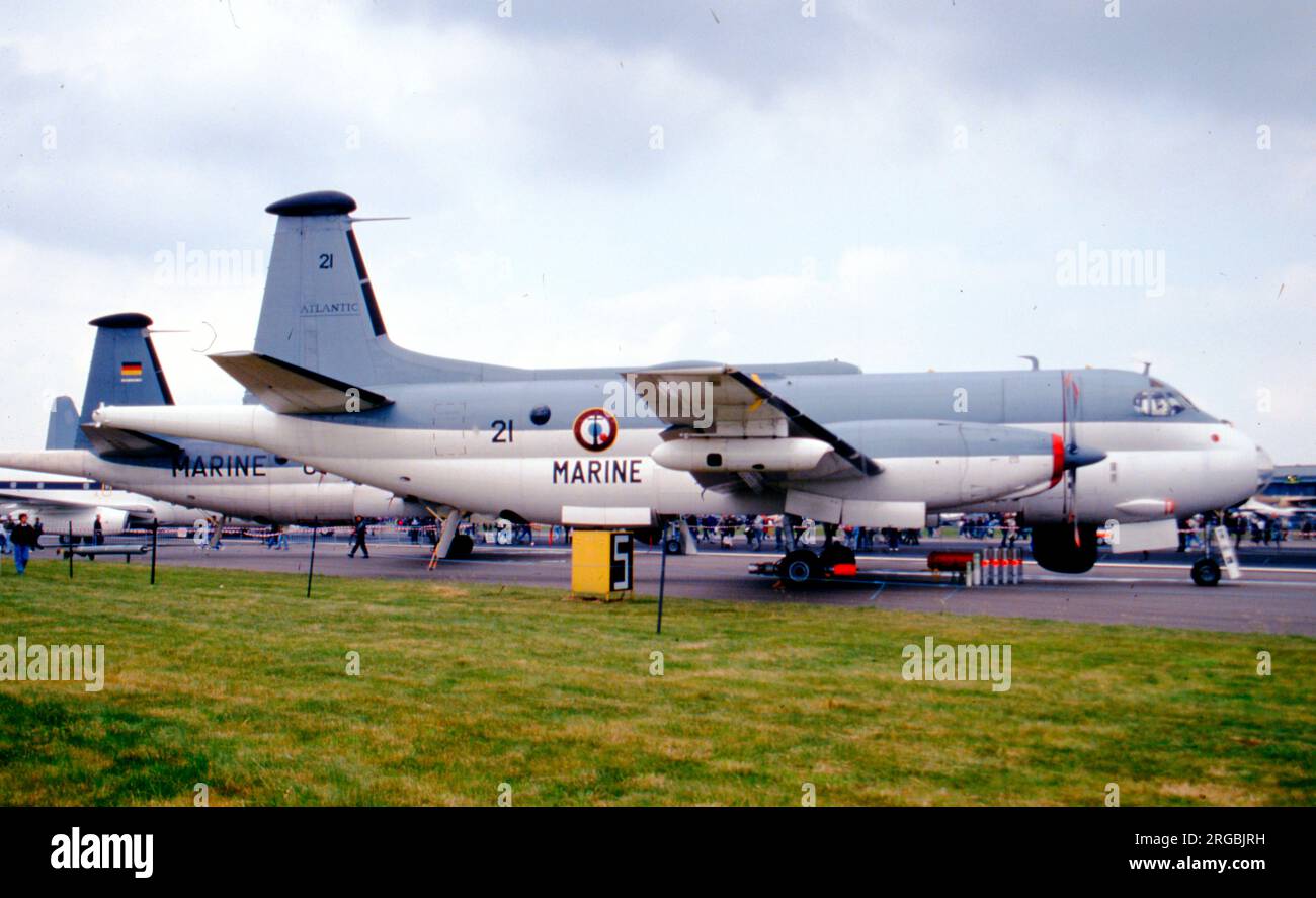 Aeronavale - Breguet BR.1150 Atlantic '21' (msn 021), de 24 flottille ...
