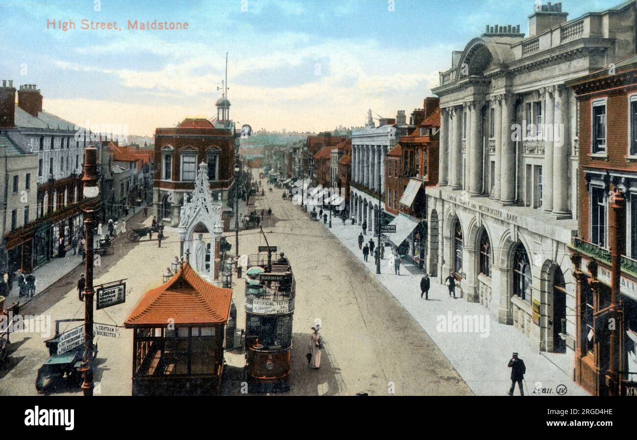 Maidstone high street Banque de photographies et d’images à haute ...