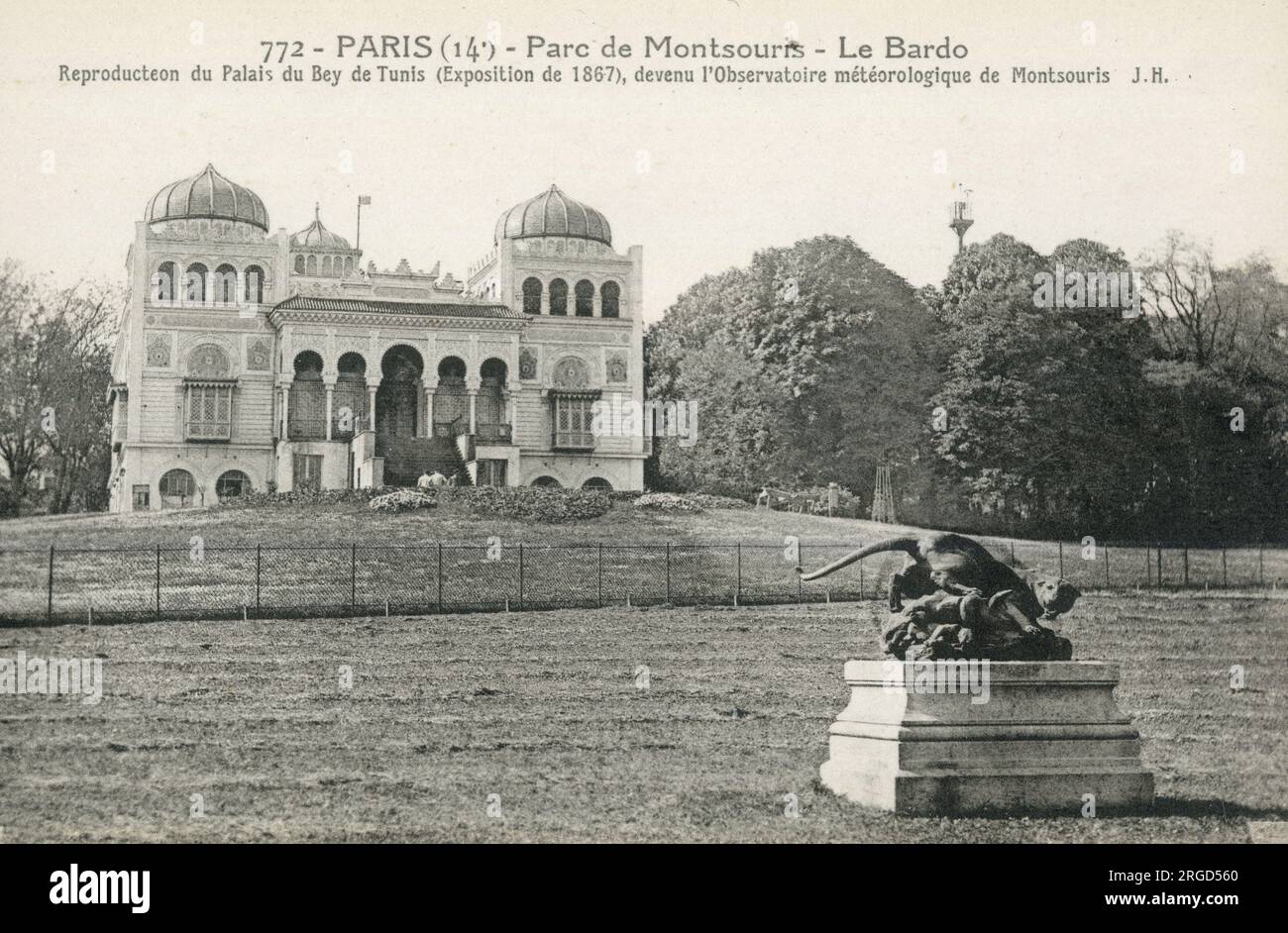 Paris parc montsouris Banque de photographies et d’images à haute résolution - Alamy