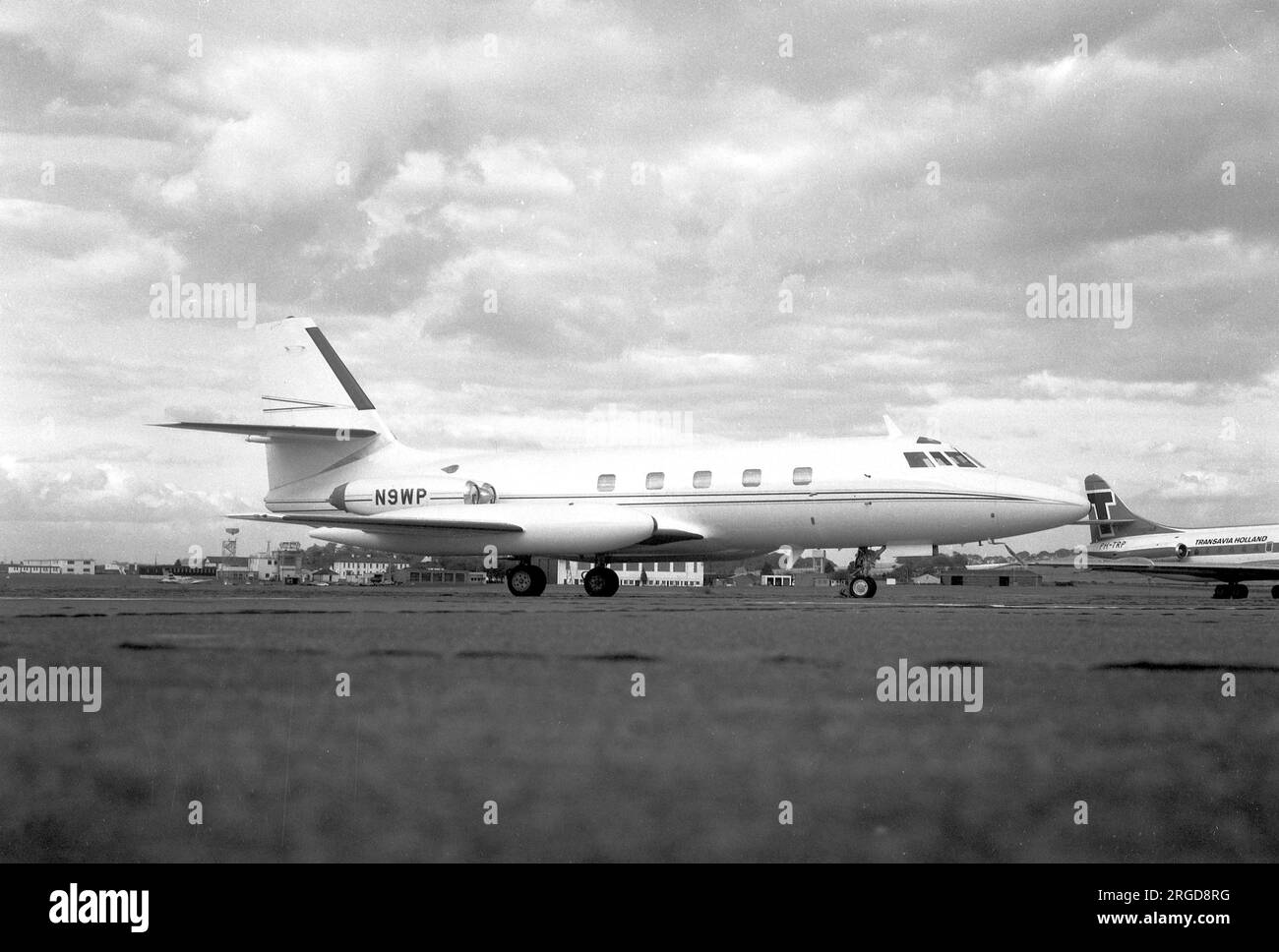 Jetstar 8 Banque d'images noir et blanc - Alamy