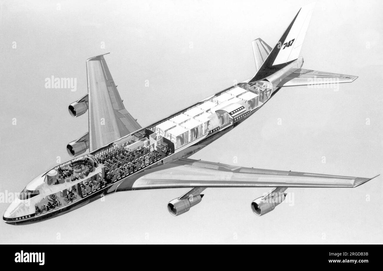 747 combi Banque de photographies et d’images à haute résolution - Alamy