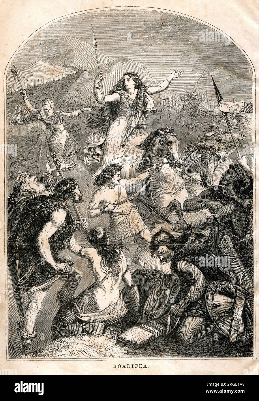 Boadicea boudica Banque de photographies et d’images à haute résolution ...