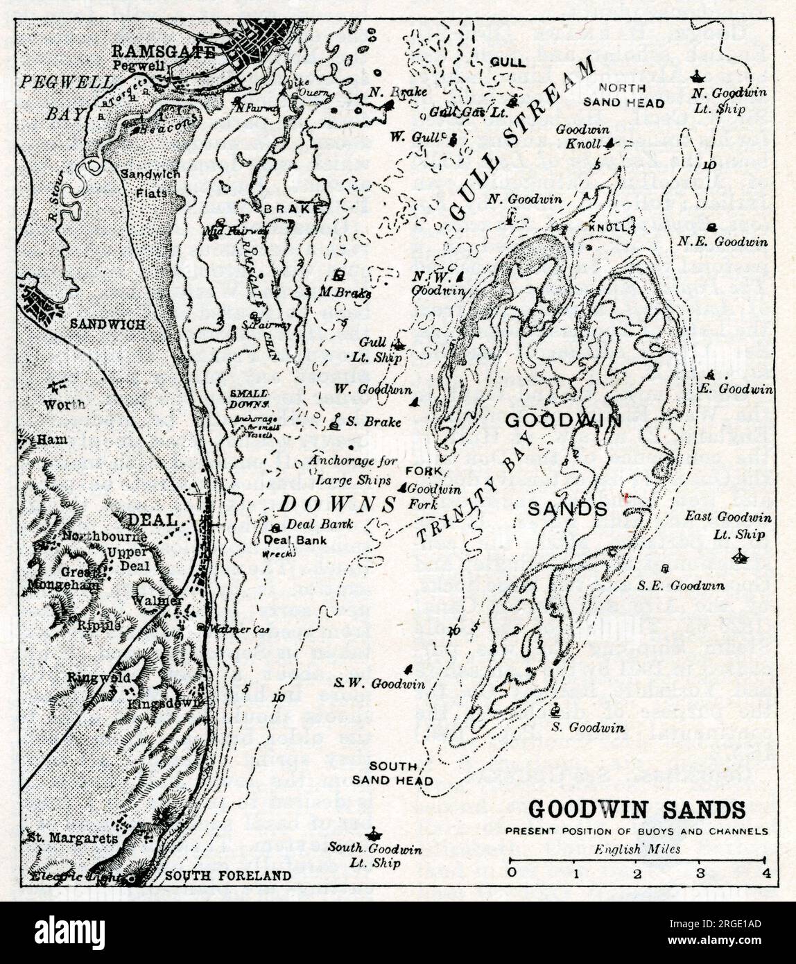 Goodwin sands Banque de photographies et d’images à haute résolution ...