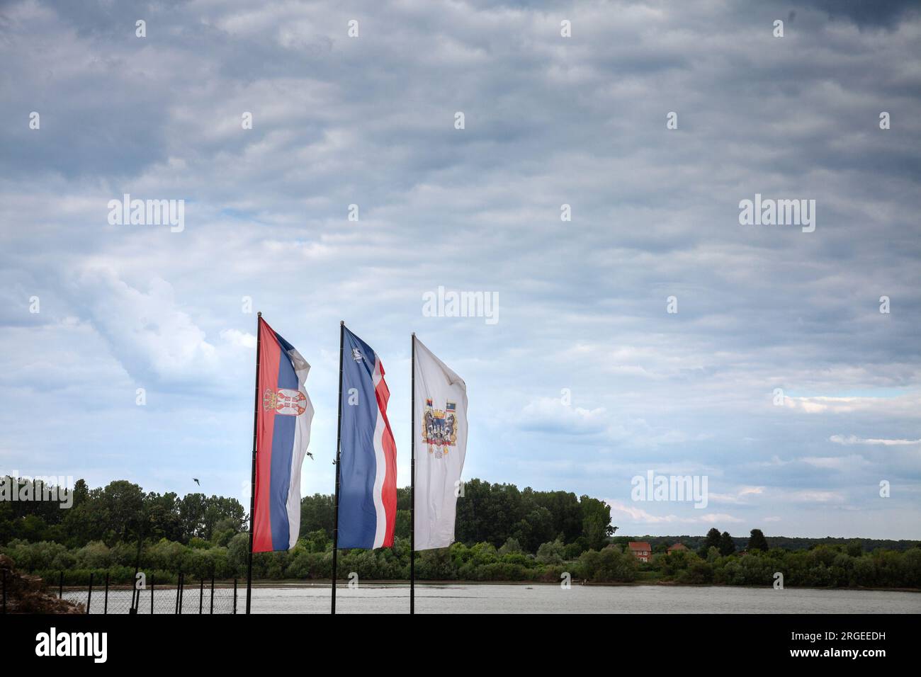 Drapeau de sabac Banque de photographies et d’images à haute résolution ...